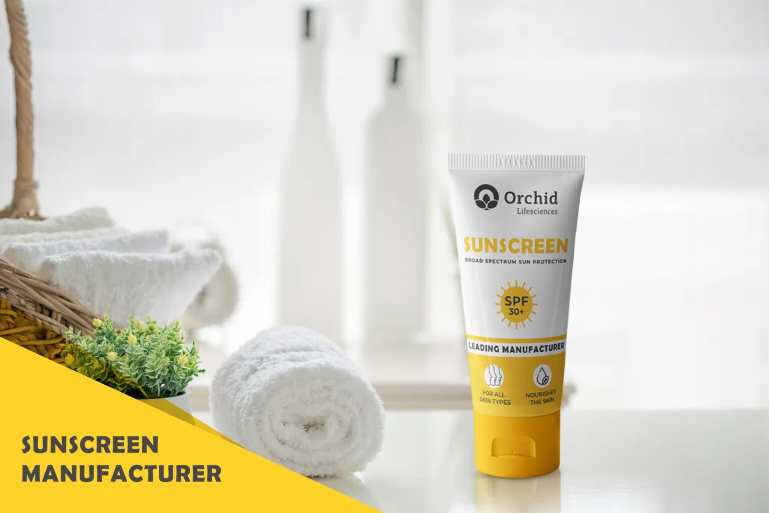 Top Sunscreen Manufacturer In India | Orchid Lifesciences