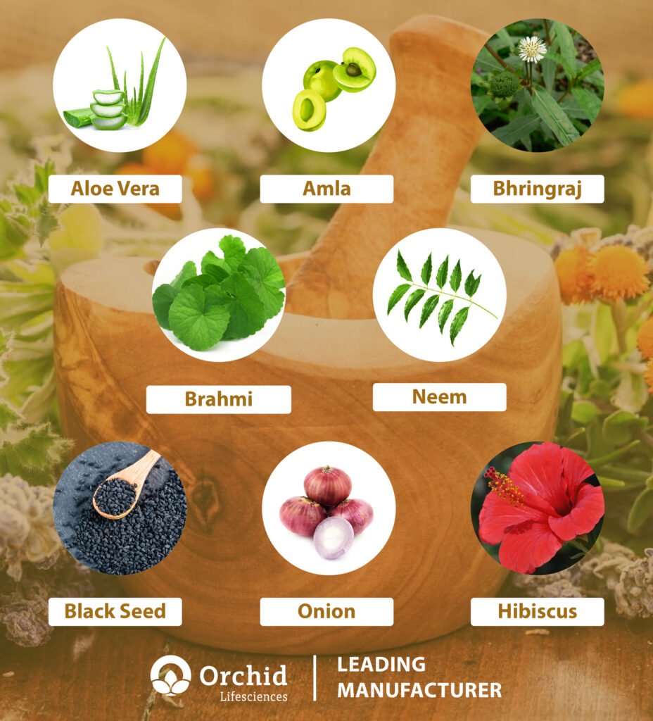 Ayurvedic Shampoo Manufacturer | Orchid Lifesciences